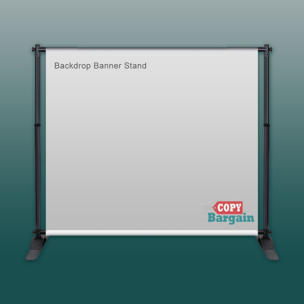 Copy Bargain | Backdrop Banner Stand