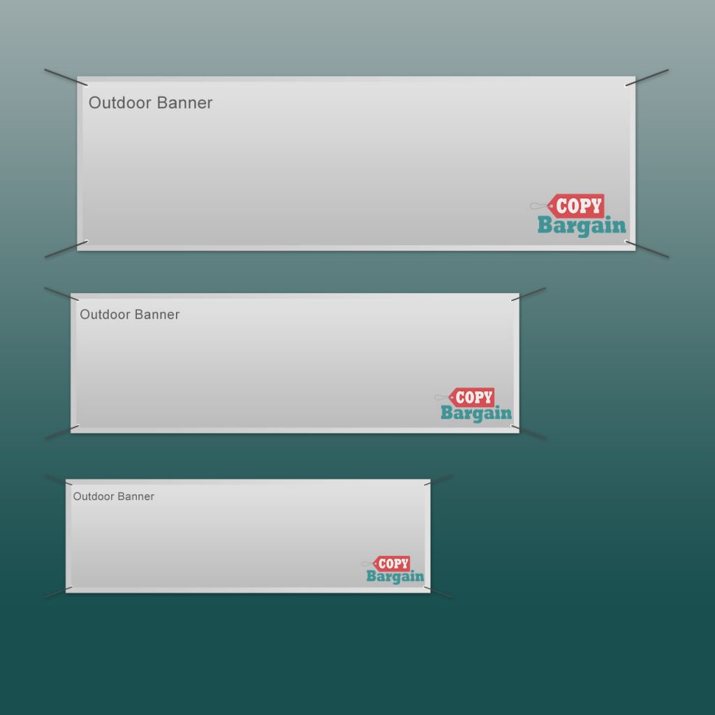 Copy Bargain | Outdoor Banner
