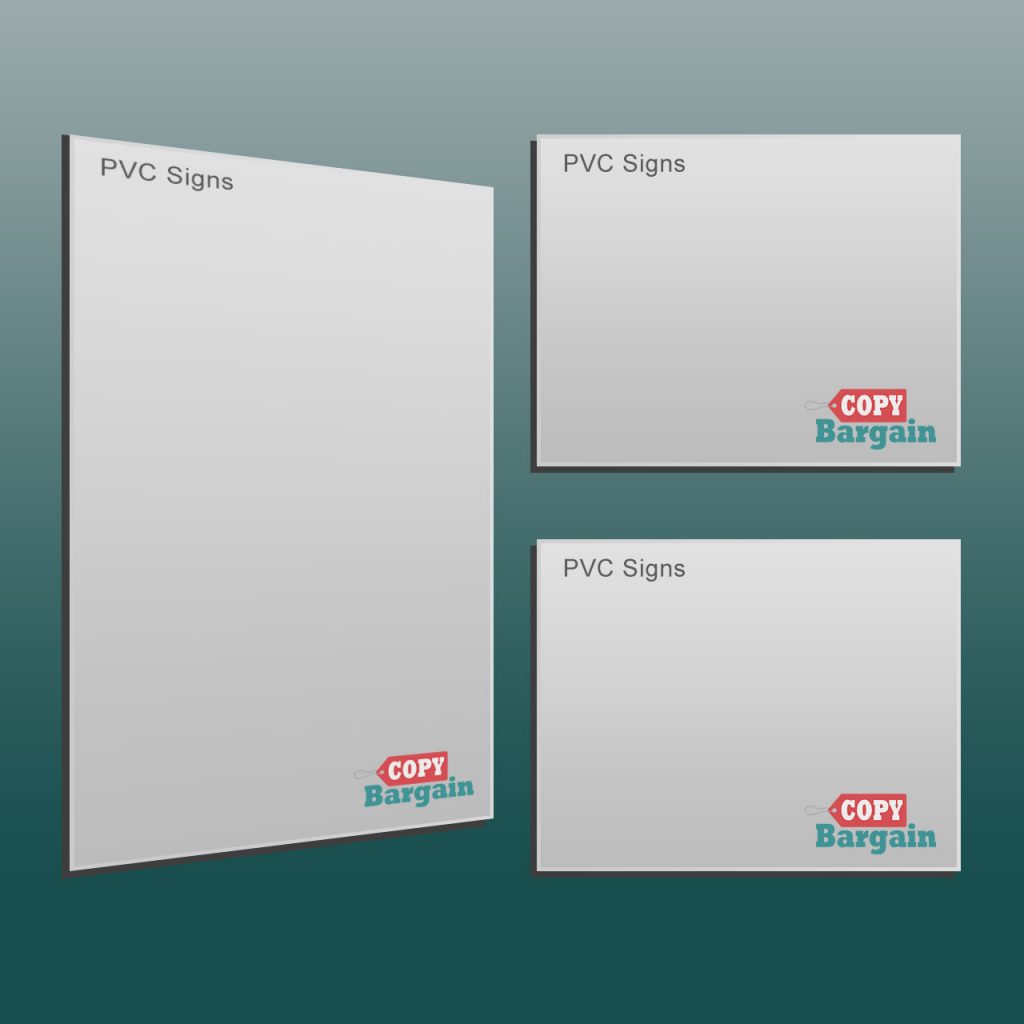 Copy Bargain | PVC Signs
